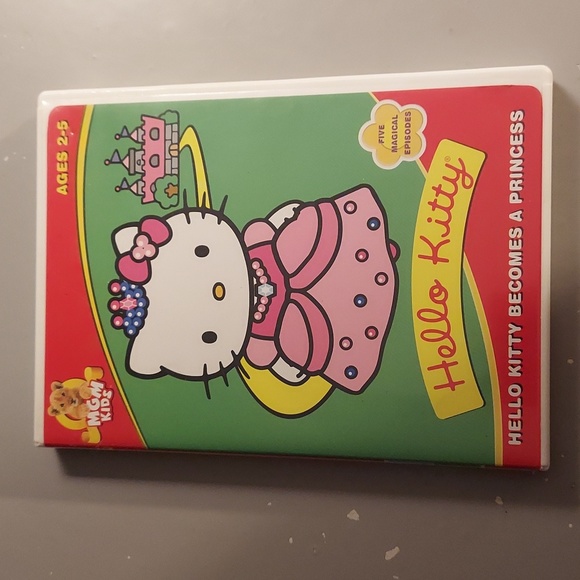 Hello Kitty | Other | Hello Kitty Becomes A Princess Dvd | Poshmark